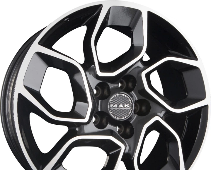 MAK EXPRESS Black Mirror Face R17 W7 PCD5x120 ET60 DIA65.1 – фото ...