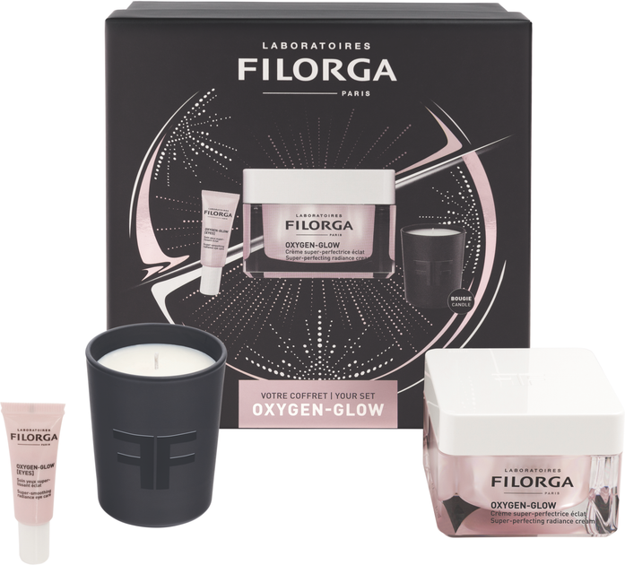 Набір Filorga Oxygen-Glow Крем 50 мл + Засіб Для Контуру Очей 4 мл ...