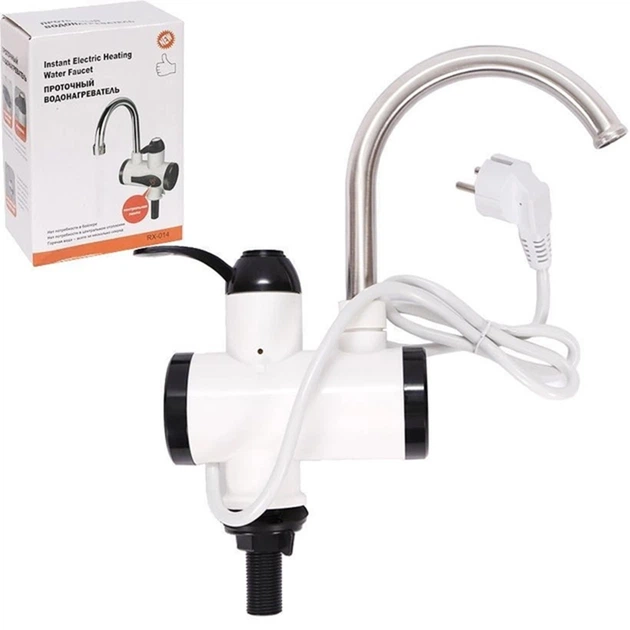 Проточный водонагреватель с экраном RX-014 НИЖНЕЕ ПОДКЛЮЧЕНИЕ – фото ...