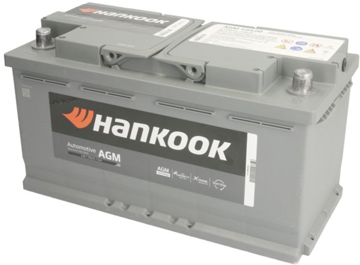 Аккумулятор Hankook 12В 95Ач/850А Start&Stop AGM (R+ стандартные ...