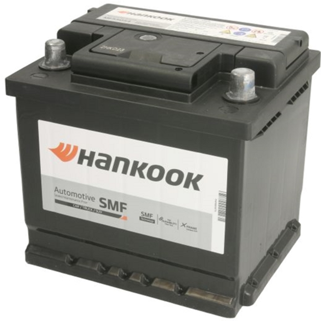 Аккумулятор Hankook 12В 50Ач/420А (R+ стандартные) 208x174x190 B13 ...