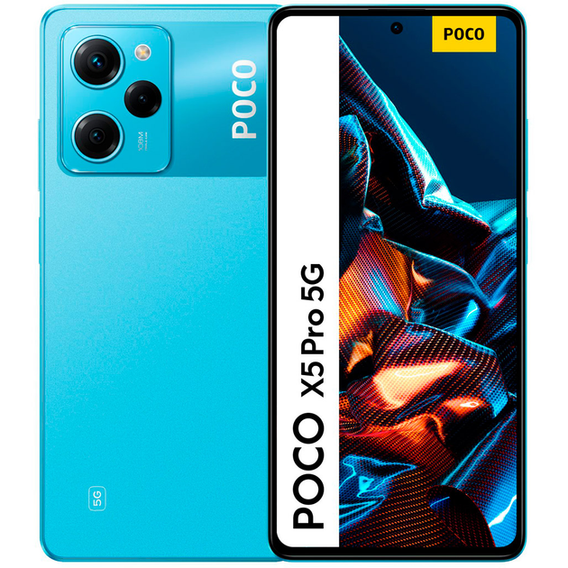 Мобильный телефон Poco X5 Pro 5G 6/128GB Blue (Global) – фото, отзывы ...