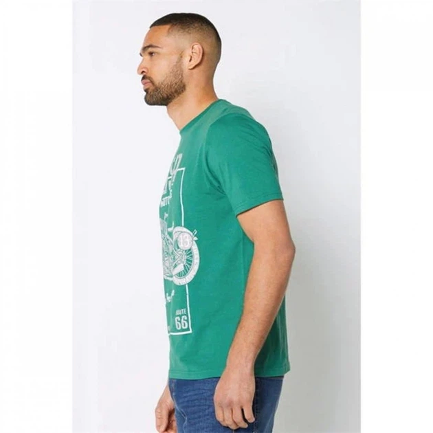 Футболка Studio Usa Motors Print T-shirt Green Green, XXXL (54 ...