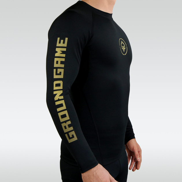 Рашгард для ММА GROUND GAME Rashguard MMA Groundgame ATHLETIC GOLD, L ...