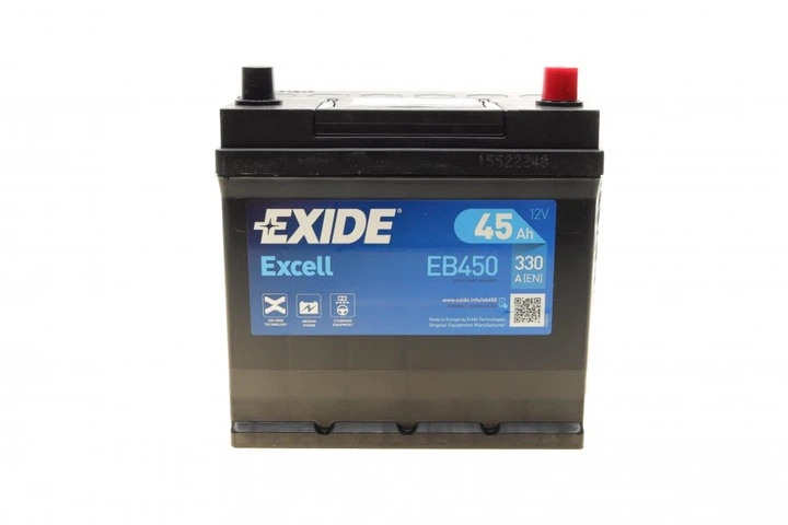 Аккумулятор EXIDE EB450 Nissan Micra; Toyota Rav-4, Prius; Honda Civic ...