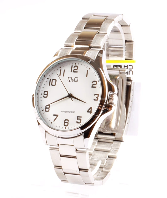 Наручные часы Q&Q C36A-005PY Белый/Серебристый нержавеющая сталь – фото, отзывы, характеристики ...
