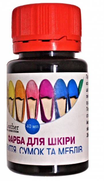 Краска для кожи DrLeather Touch Up Pigment 40мл Белая F010 0001 от ...