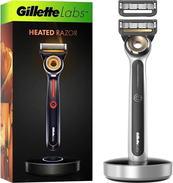 Верстат з підігрівом Gillette Labs Heated Razor 5 лез зарядна станція 2 ...