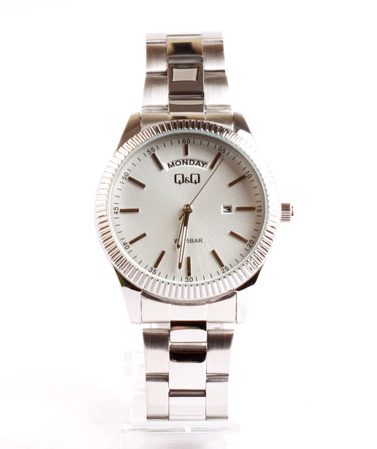 Наручные часы Q&Q A14A-003PY Серебристый – купить онлайн на ROZETKA