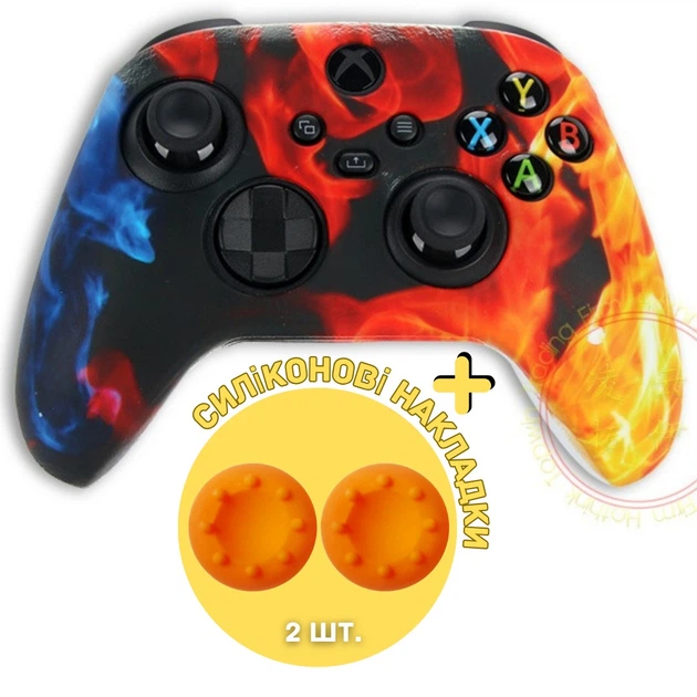 Защитный силиконовый чехол для геймпада Xbox Series X|S (Type 2) + в ...