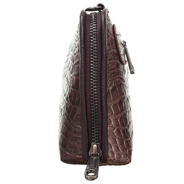 Сумка женская кожа Desisan 2012-4228 бежевая с тиснением под крокодила ...