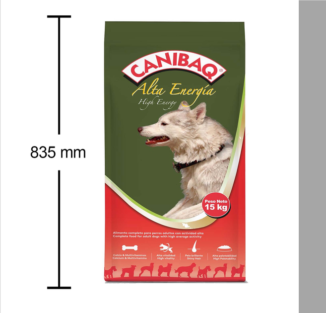 Корм для собак взрослых Dibaq Diproteg CANIBAQ HIGH ENERGY ...