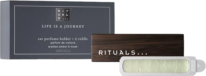 Ароматизатор Rituals Homme Life is a Journey Car Perfume 2 x 3 г (8719134164206) – фото, відгуки ...