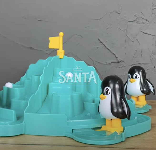 Настільна гра Влучні сніжинки, Fun Game, 3+, пінгвіни, сніжинки, 36*36 ...