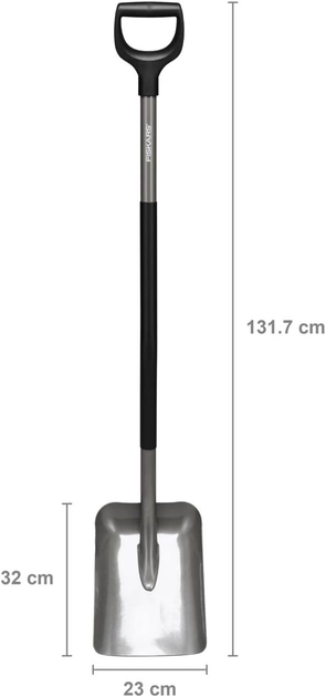 Лопата совковая Fiskars Ergonomic (1066712) – фото, отзывы ...