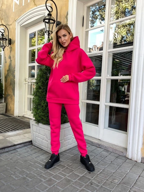 Теплый костюм 56-58 4XL-5XL малина FEMME7711 от продавца: Lovelife – в интернет-магазине ROZETKA ...