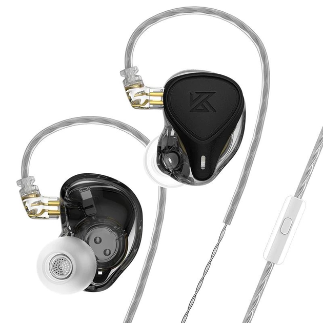 Гибридные наушники KZ ZEX Pro With MIC с электростатическими и ...