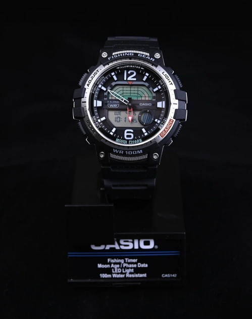 Годинник рибацький Casio WSC-1250H-1A Fishing gear – купити онлайн на ...