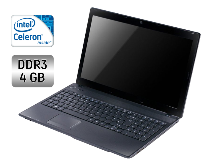Ноутбук Acer Aspire 5336 / 15.6" (1366x768) TN / Intel Celeron 900 (1 ...