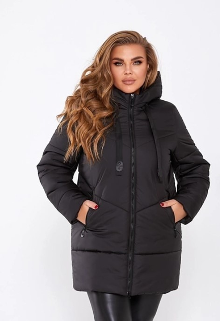 Женская зимняя куртка MODA 200113 60 Черный ( М-200113/1 N ) от ...