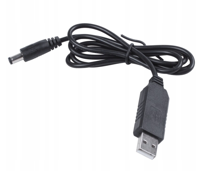 Кабель USB-DC для роутера 5-9-12 V, питание от PowerBank, преобразователь напряжения 5V-12V ...