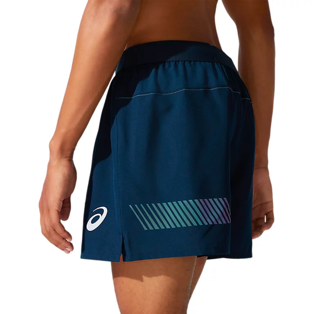 Шорты беговые ASICS VISIBILITY SHORT 2011B883-400 Синій (XXL) от ...