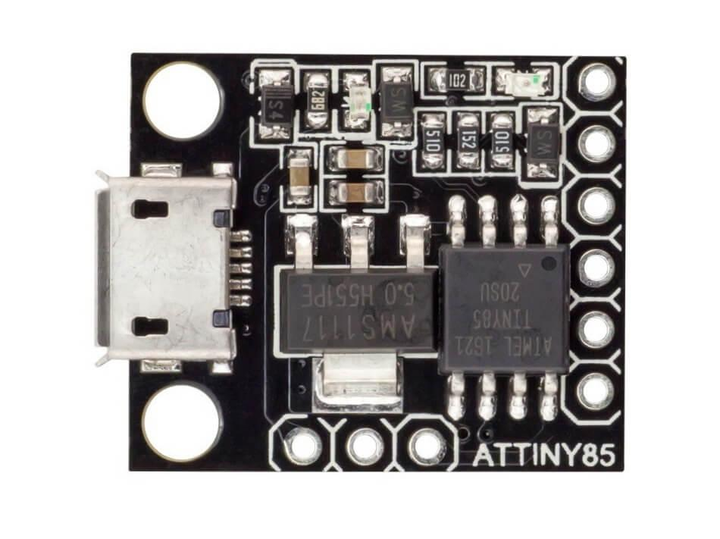 Контроллер RobotDyn Digispark ATtiny85 (USB Micro) – фото, отзывы, характеристики в интернет ...