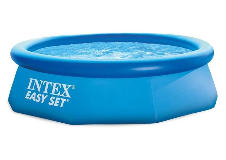 Бассейн семейный Intex 28143 надувной 396х84 см, синий – фото, отзывы ...