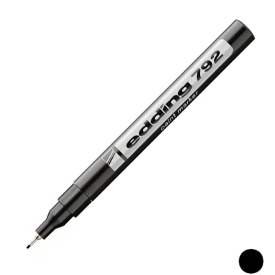 Маркер Edding для декоративных работ Paint E-792 0.8 мм Черный (e-792/ ...
