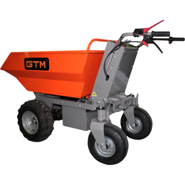 Тележка грузовая GTM самоходный на колесах (дампер) 500кг/акк. 32Ah ...