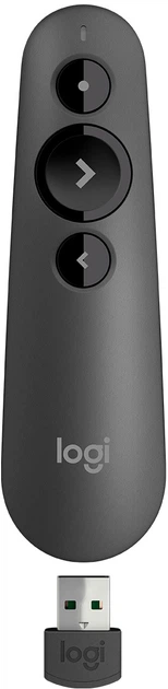 Презентер Logitech R500s Laser Presentation Remote Graphite (910-005843 ...