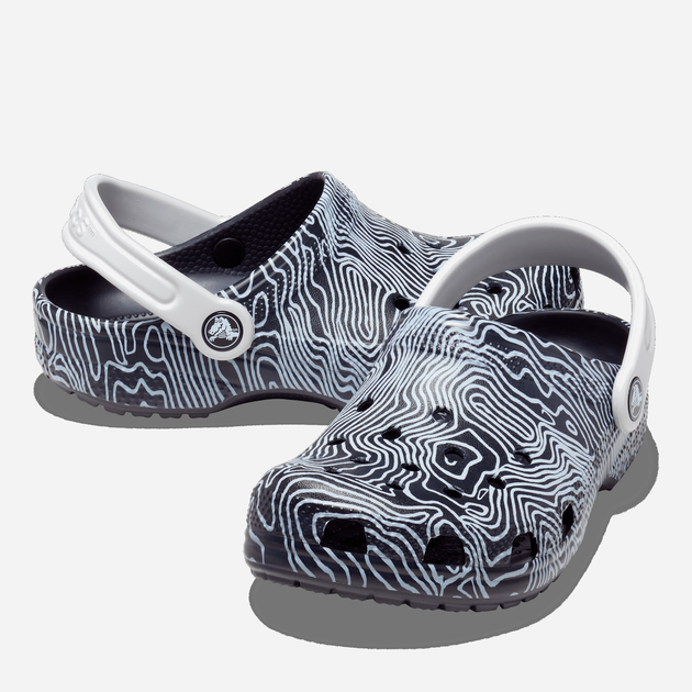Детские кроксы для мальчика Crocs Classic Topographic Clog KCR208313 34 ...
