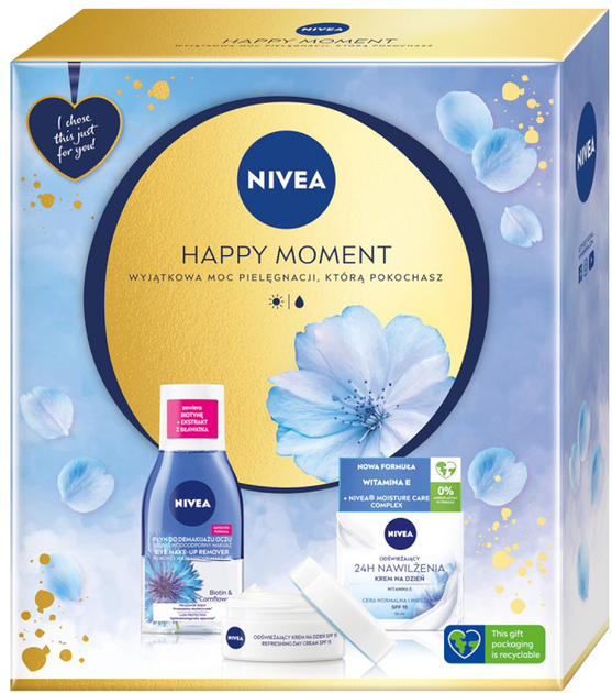Набор для ухода за лицом Nivea Happy Moment (9005800372297) – в ...