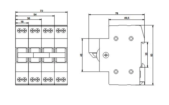 Перемикач навантаження FSD2 2P 25A 1-0-2 ( FSD22025 ) – фото, відгуки ...