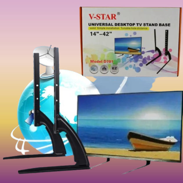 Крепление для телевизора 14" - 42" V-STAR D701 ART-8010 настольное для плазмы до 25 кг – фото ...