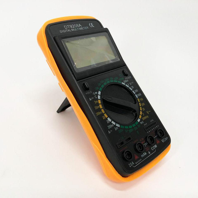Мультиметр цифровой Digital DT-9208A универсальный, мультиметр для дома ...