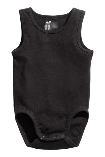 Боді для хлопчиків H&M 50 чорний AK3000000651698 – Брендовий одяг | ROZETKA