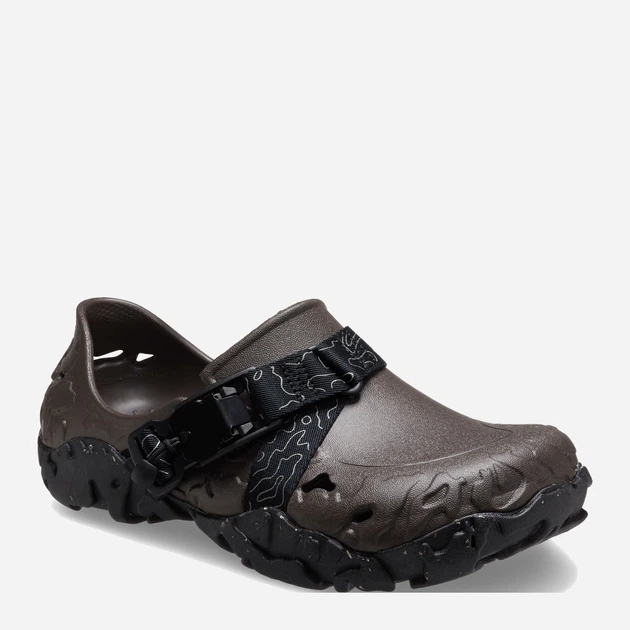 Жіночі крокси Crocs All-Terrain Atlas CR208173-ESBK 39-40 (M7/W9) 25 см Коричневий/Чорний ...