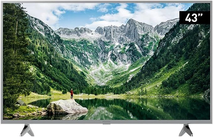 Телевізор 43 дюйми Panasonic TX-43LSW504 (Full HD Android TV Bluetooth DLNA — W23-FG2801) Б/В ...
