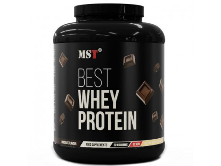 Протеин MST Best Whey Protein + Enzyme 2.01кг Вкус Шоколад – фото ...
