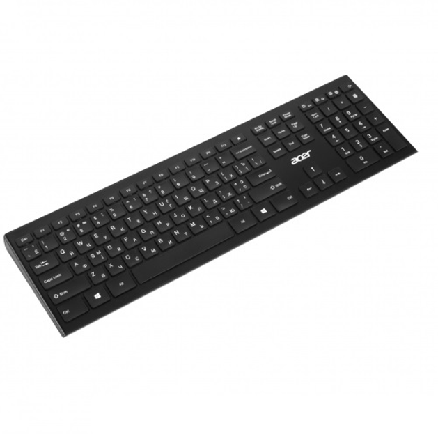 Клавиатура Acer ZL.KBDEE.010 OKR010 109key WL EN/UKR/RU USB2.0 черный ...