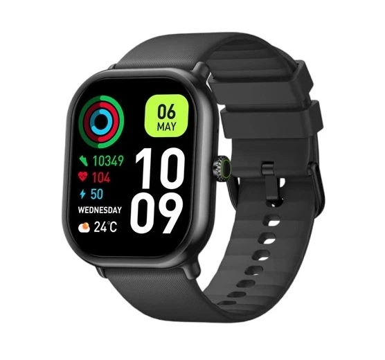 Смарт-часы Zeblaze GTS 3 Pro Black (звонки, тонометр, пульсоксиметр ...