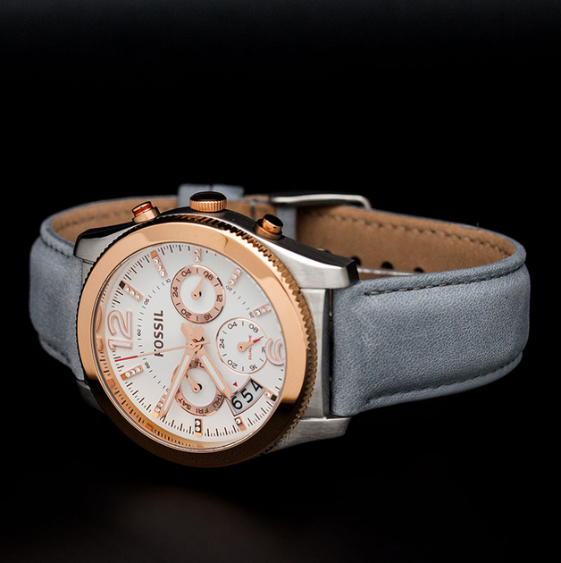 Женские часы Fossil ES4081 Серебро\Серый – фото, отзывы, характеристики ...