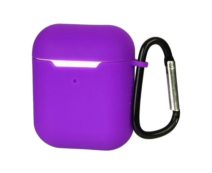 Футляр для наушников Airpods 1/2 With Lock Фиолетовый – фото, отзывы ...
