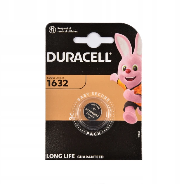 Батарейка Duracell CR1632 Lithium 3V (5000394056744) – фото, отзывы, характеристики в интернет ...