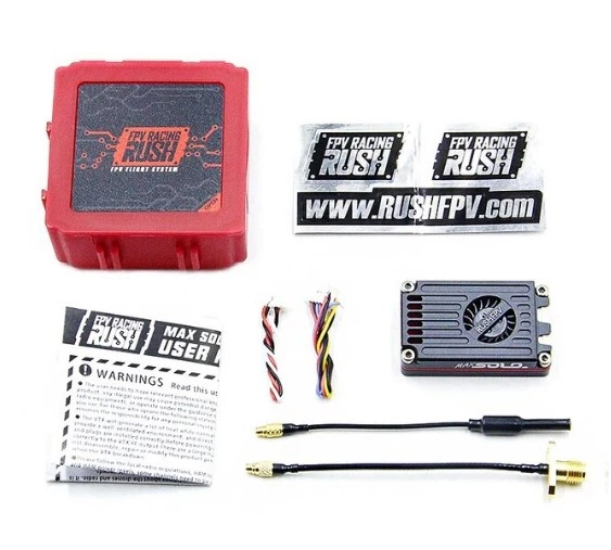 Відеопередавач для FPV дронів RUSHFPV Rush Max SOLO 48CH 2.5W, 5.8G ...