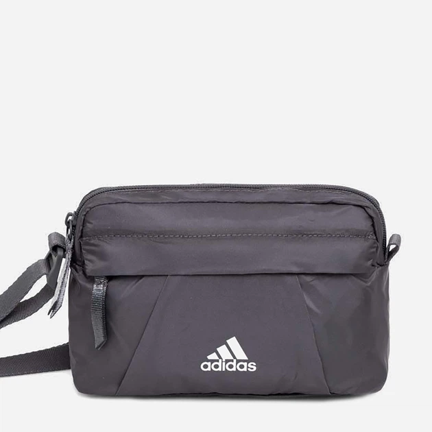 Сумка кросс-боди тканевая женская Adidas IM4236 Темно-серая ...