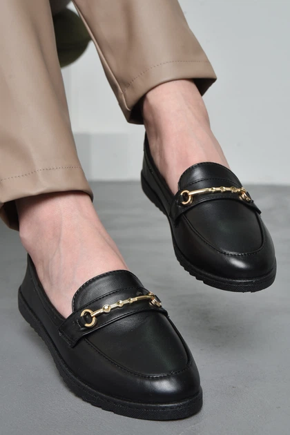 Туфли-лоферы женские черного цвета SWIN 36 (171083) от продавца: Best ...