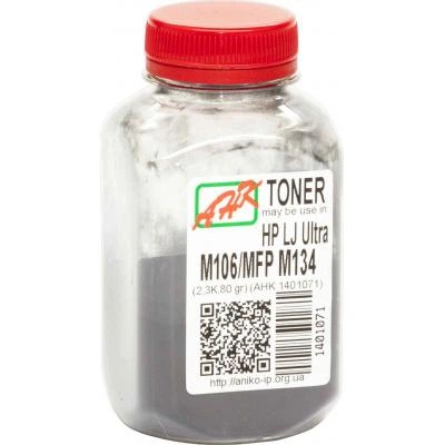 Тонер HP LJ Ultra M106w/M134a/134fn, 80г Black AHK (1401071) – фото ...