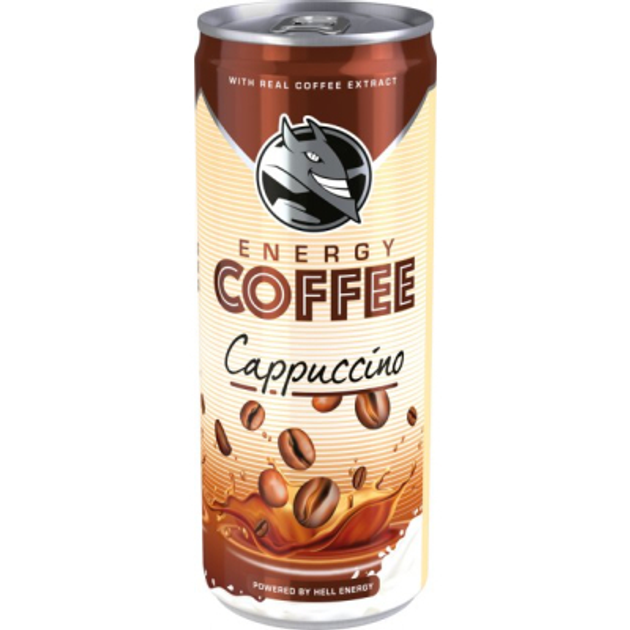 Холодный кофе Hell Energy Coffee Cappuccino 250 мл (5999860497097) от ...